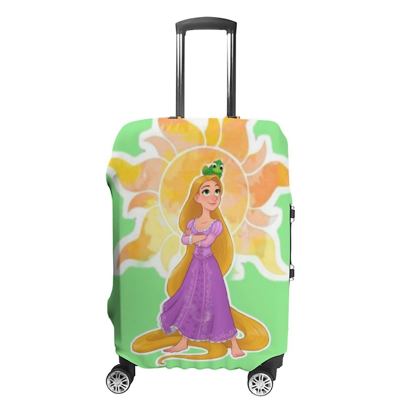 Disney Princess Rapunzel Travel Luggage Cover Luggage Cover fits S ...