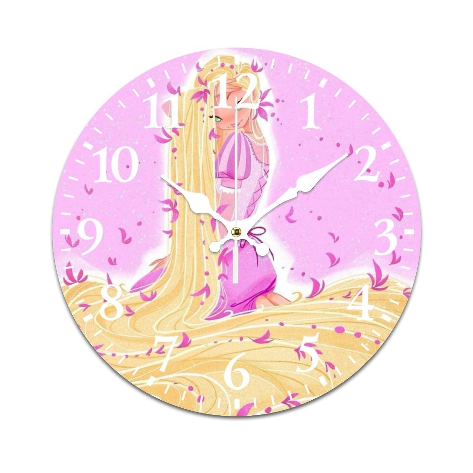 Disney Princess Rapunzel wall clocks battery operated decorative 25cm/9 ...