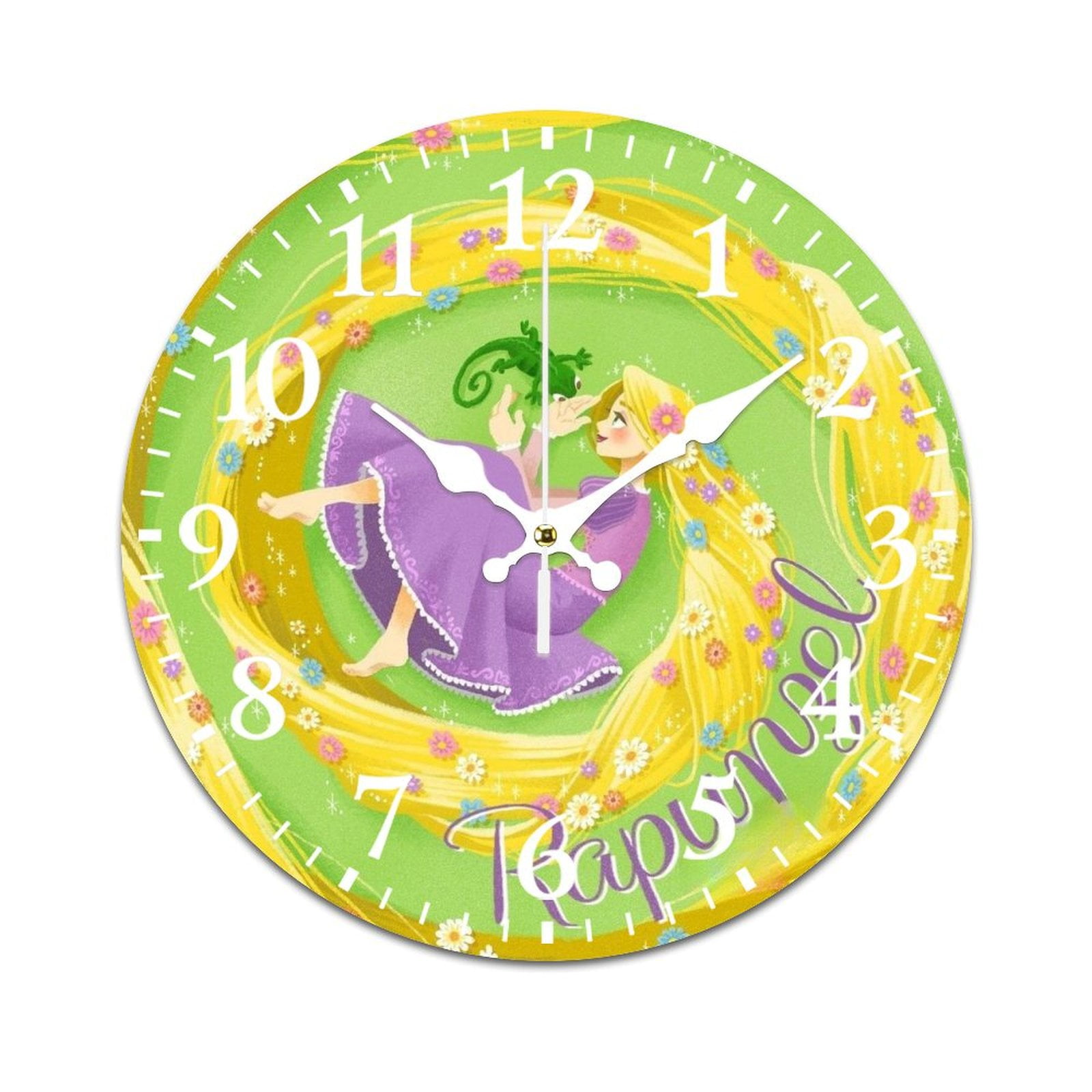 Disney Princess Rapunzel wall clocks battery operated decorative 34cm ...