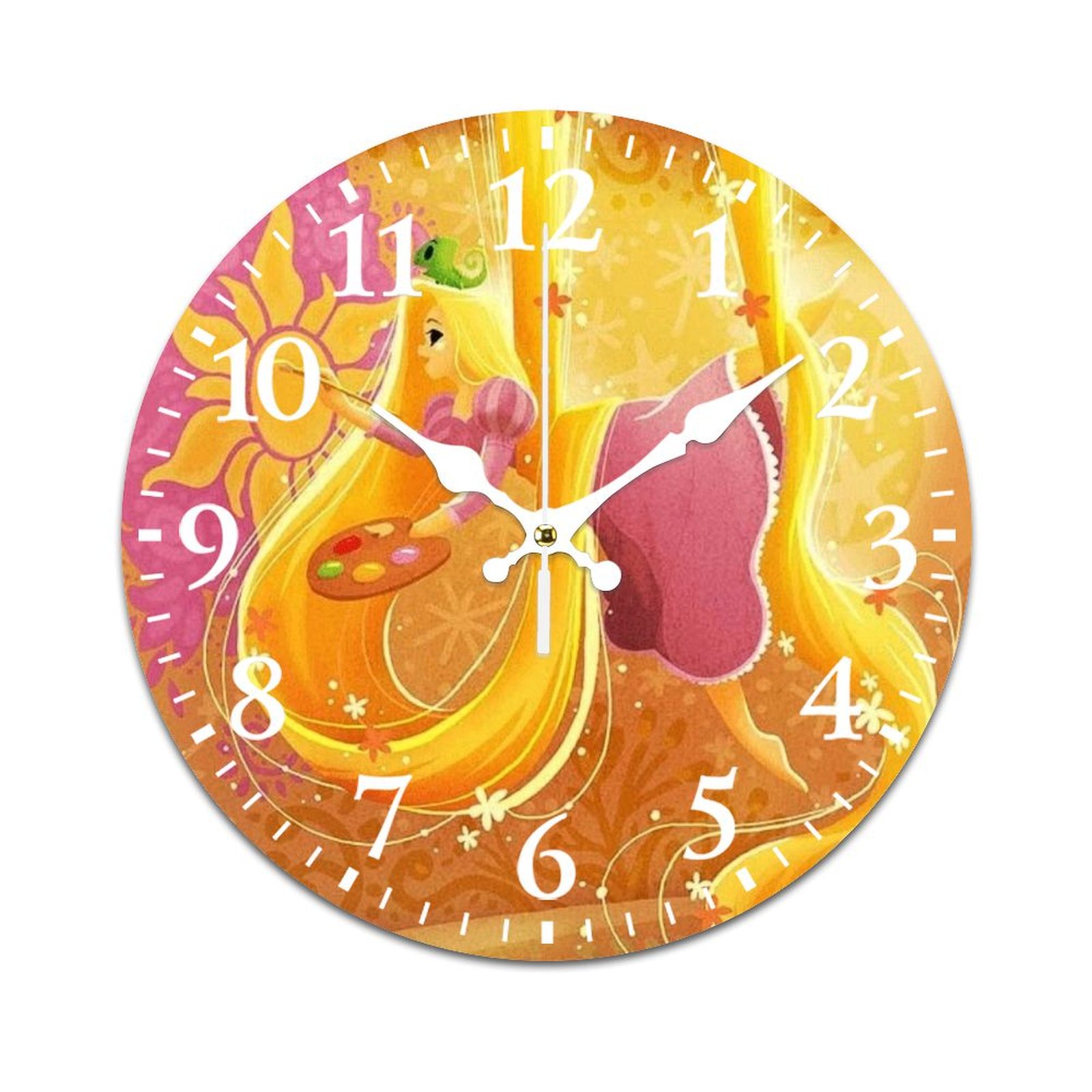 Disney Princess Rapunzel wall clocks battery operated decorative 34cm ...