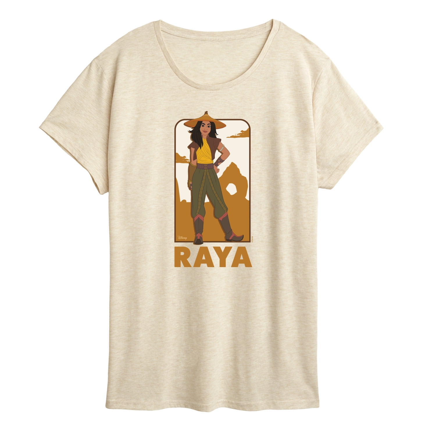 Disney Princess - Raya Full Body Portrait - Women's Short Sleeve ...