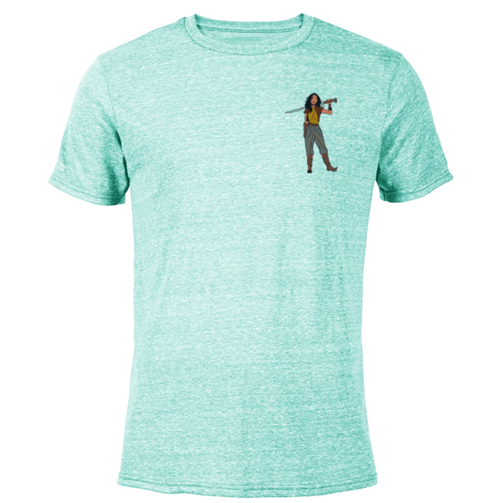 Disney Princess Raya Small Pose - Short Sleeve Blended T-Shirt for ...