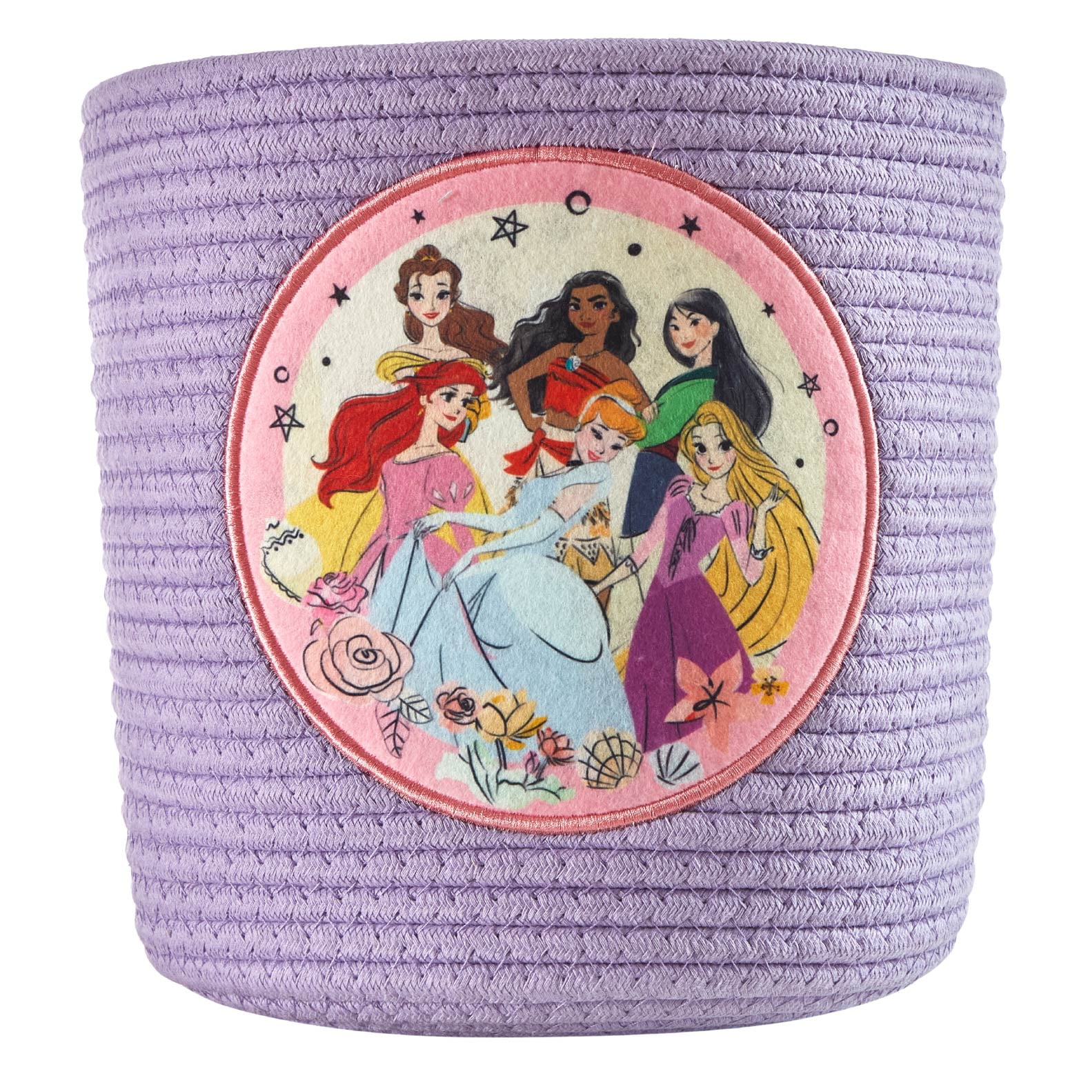 Disney Princess Rope Storage Bin for Organizing Toys and Tidying Up ...