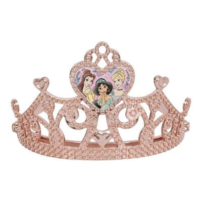 Disney Princess Rose Gold Plastic Tiara - Walmart.com