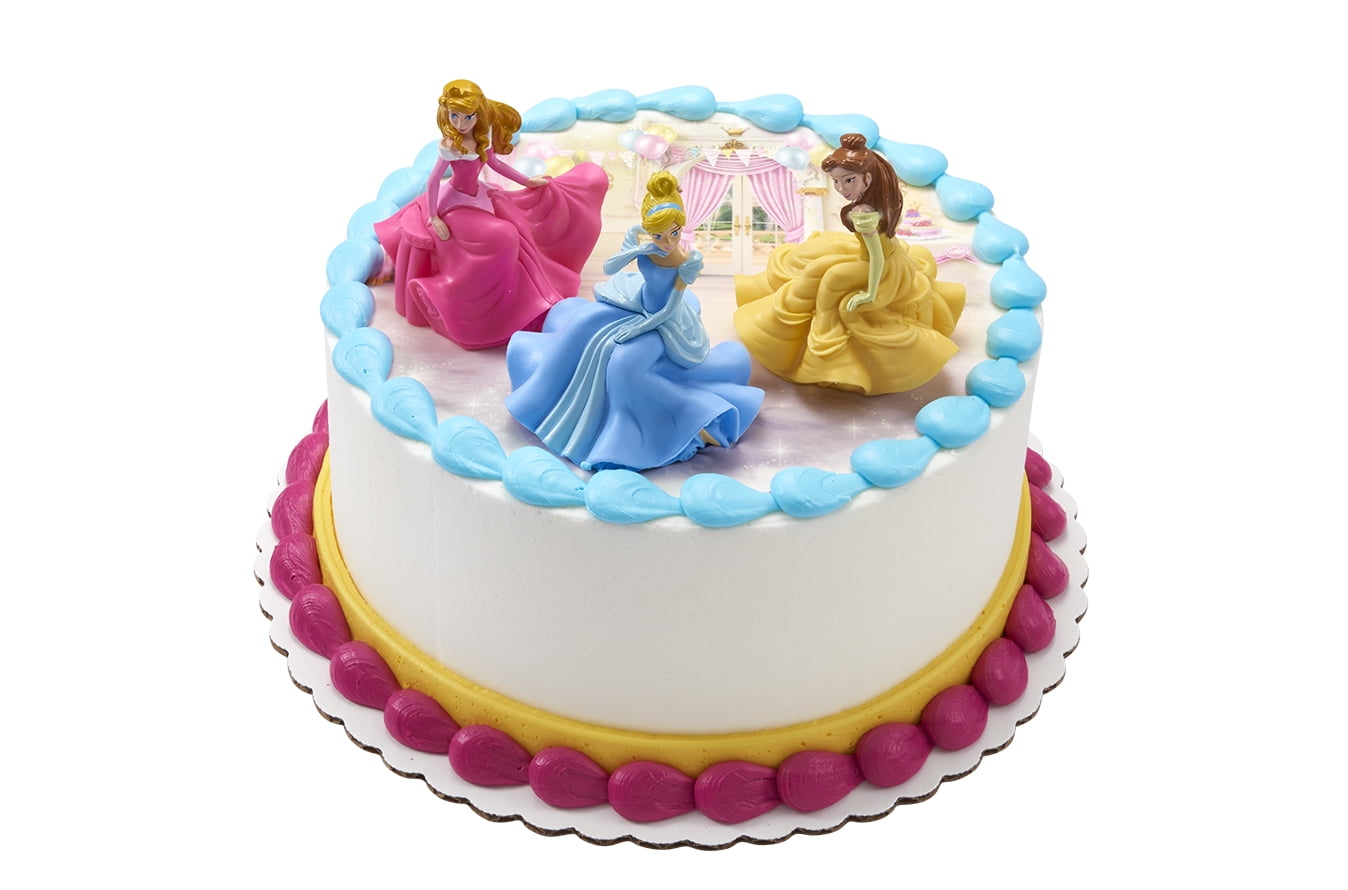 Disney Princess Round Cake - Walmart.com