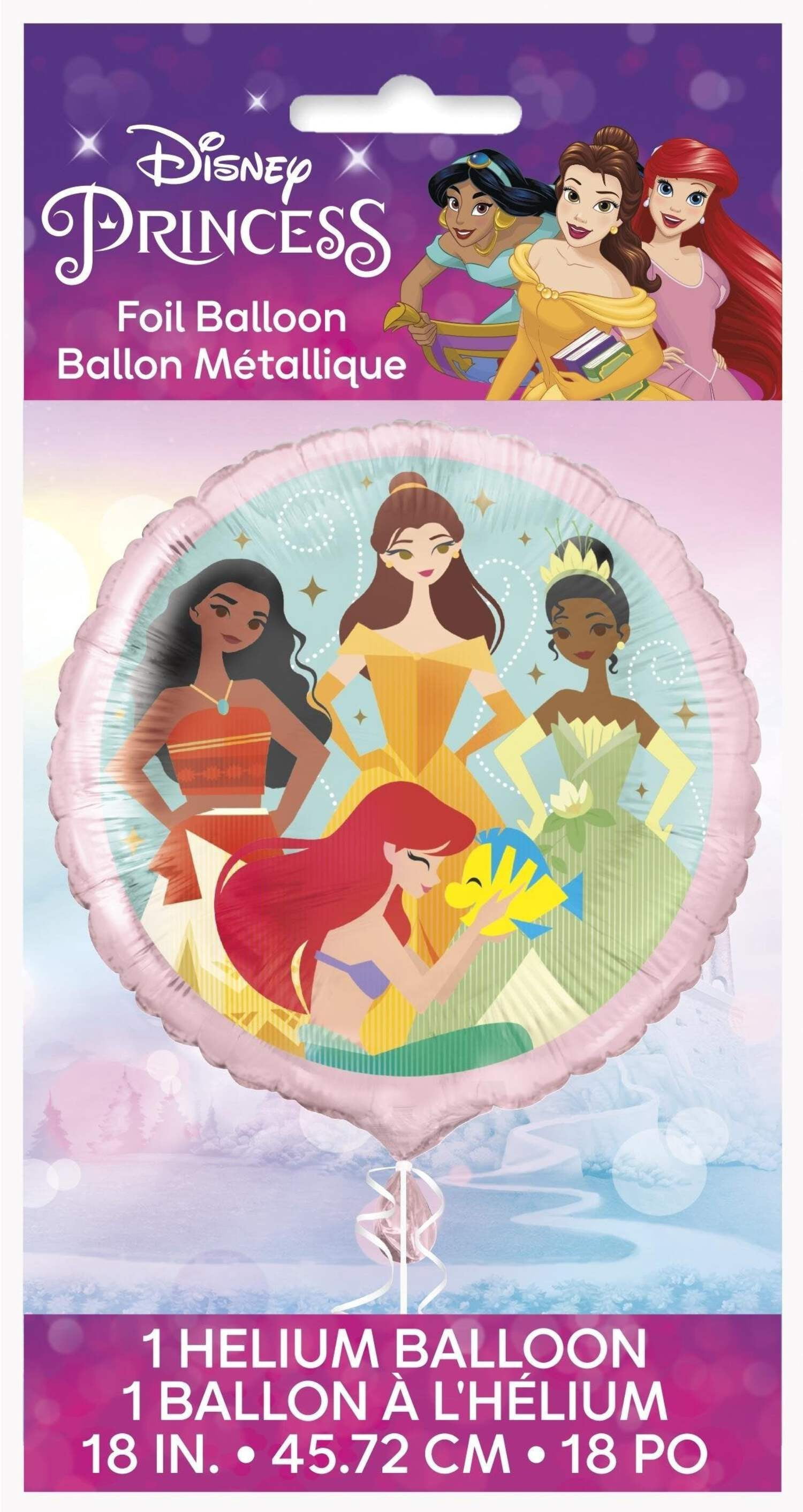 Disney Princess Round Foil Balloon - 18" - Walmart Business Supplies
