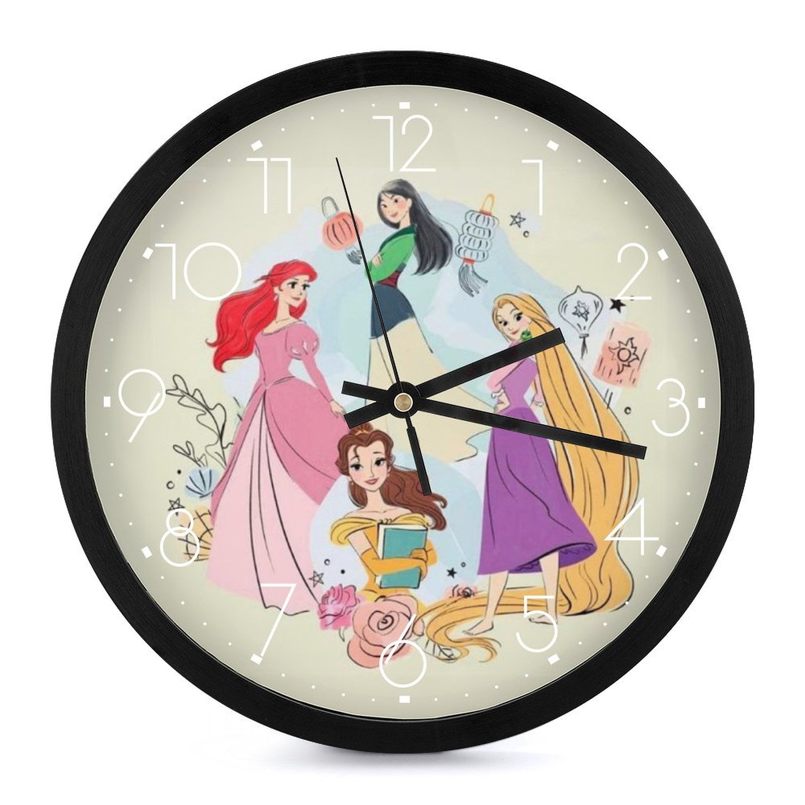 Disney Princess Round wall clocks battery operated decorative - Walmart.com