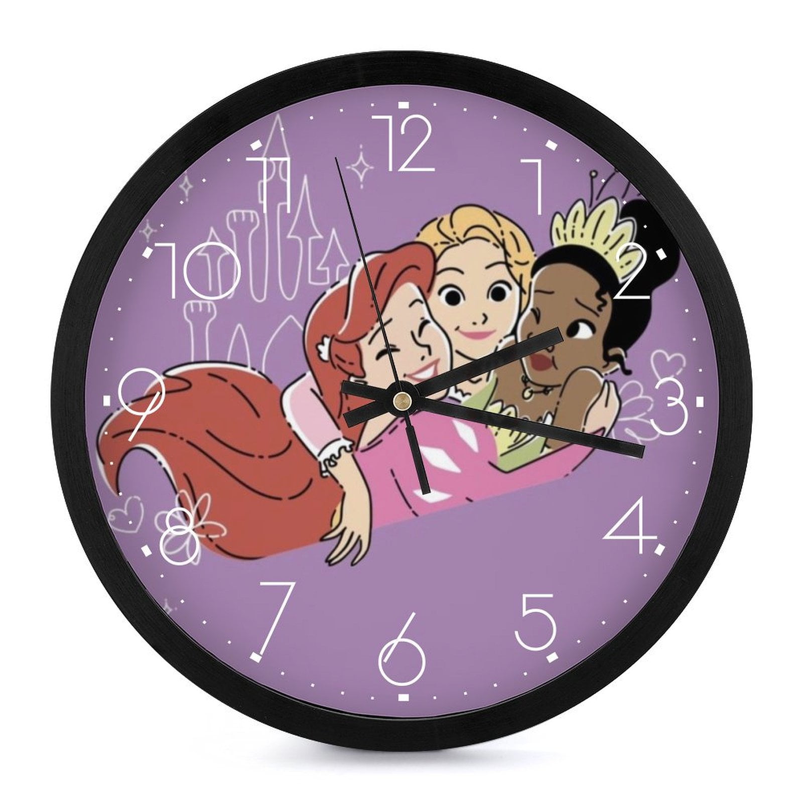 Disney Princess Round wall clocks battery operated decorative - Walmart.com