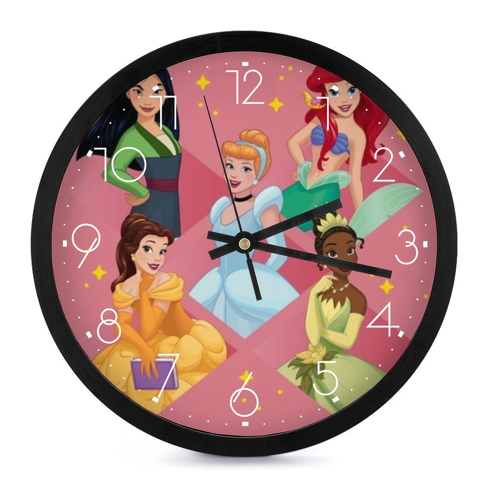 Disney Princess Round wall clocks battery operated decorative - Walmart.com