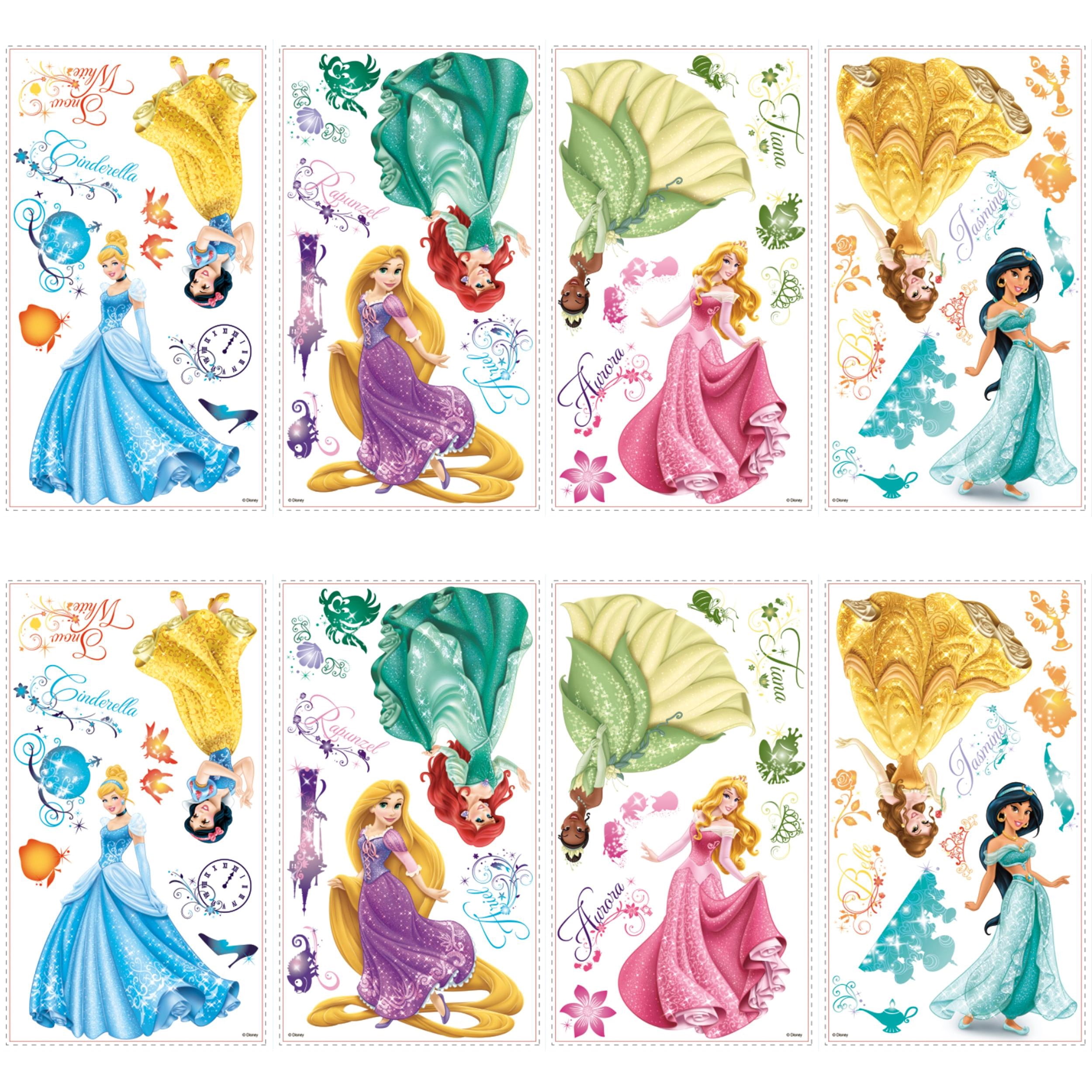 Disney Princess Royal Debut Peel-and-Stick Wall Decals, 2 pack ...