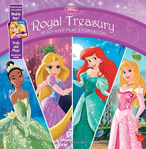 Pre-Owned Disney Princess Royal Treasury: Read-And-Play Storybook ...