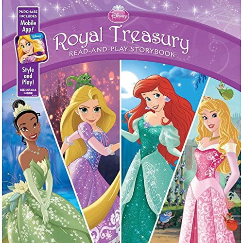 Pre-Owned Disney Princess Royal Treasury: Read-And-Play Storybook ...