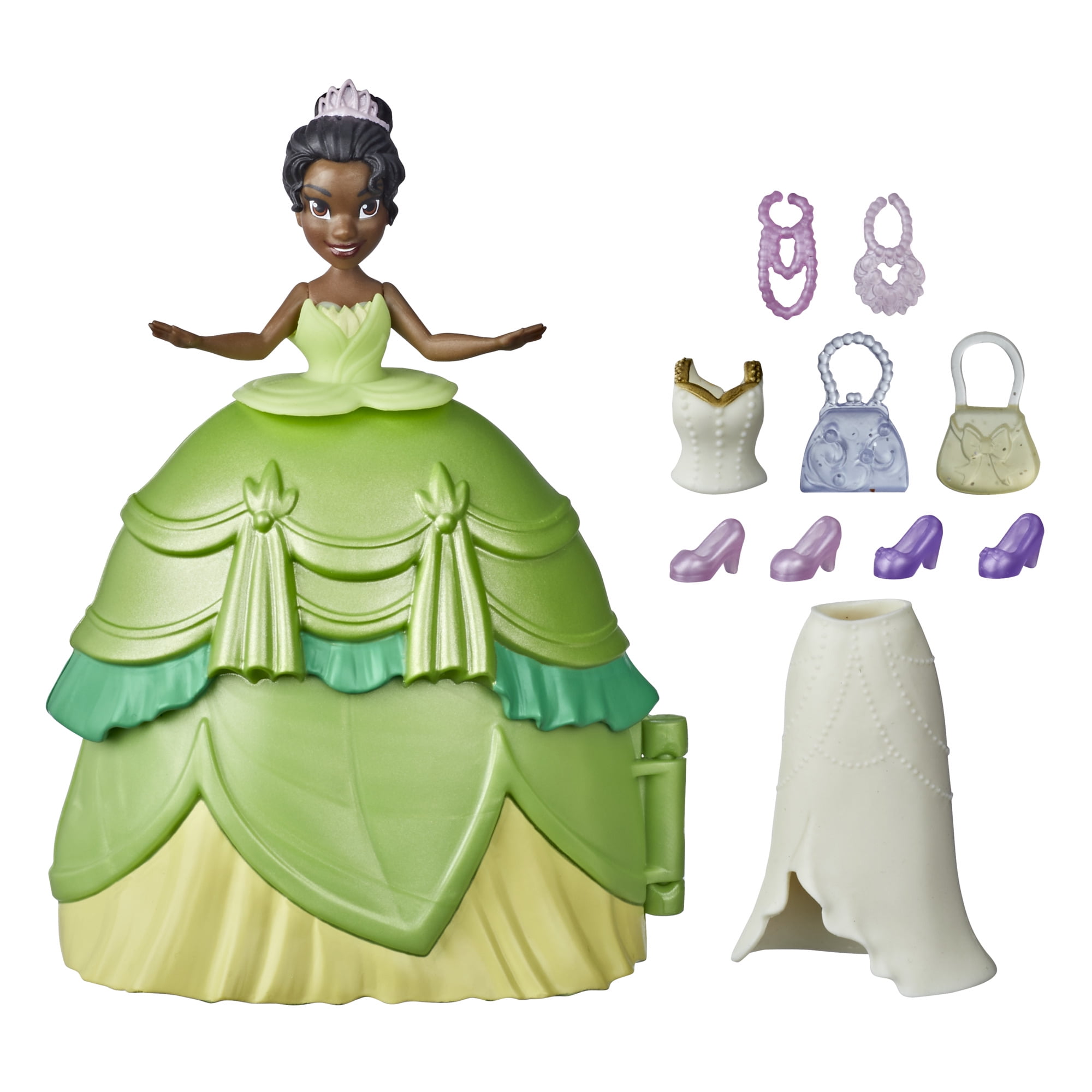 Disney Princess Secret Styles Fashion Surprise Tiana, Doll Playset ...