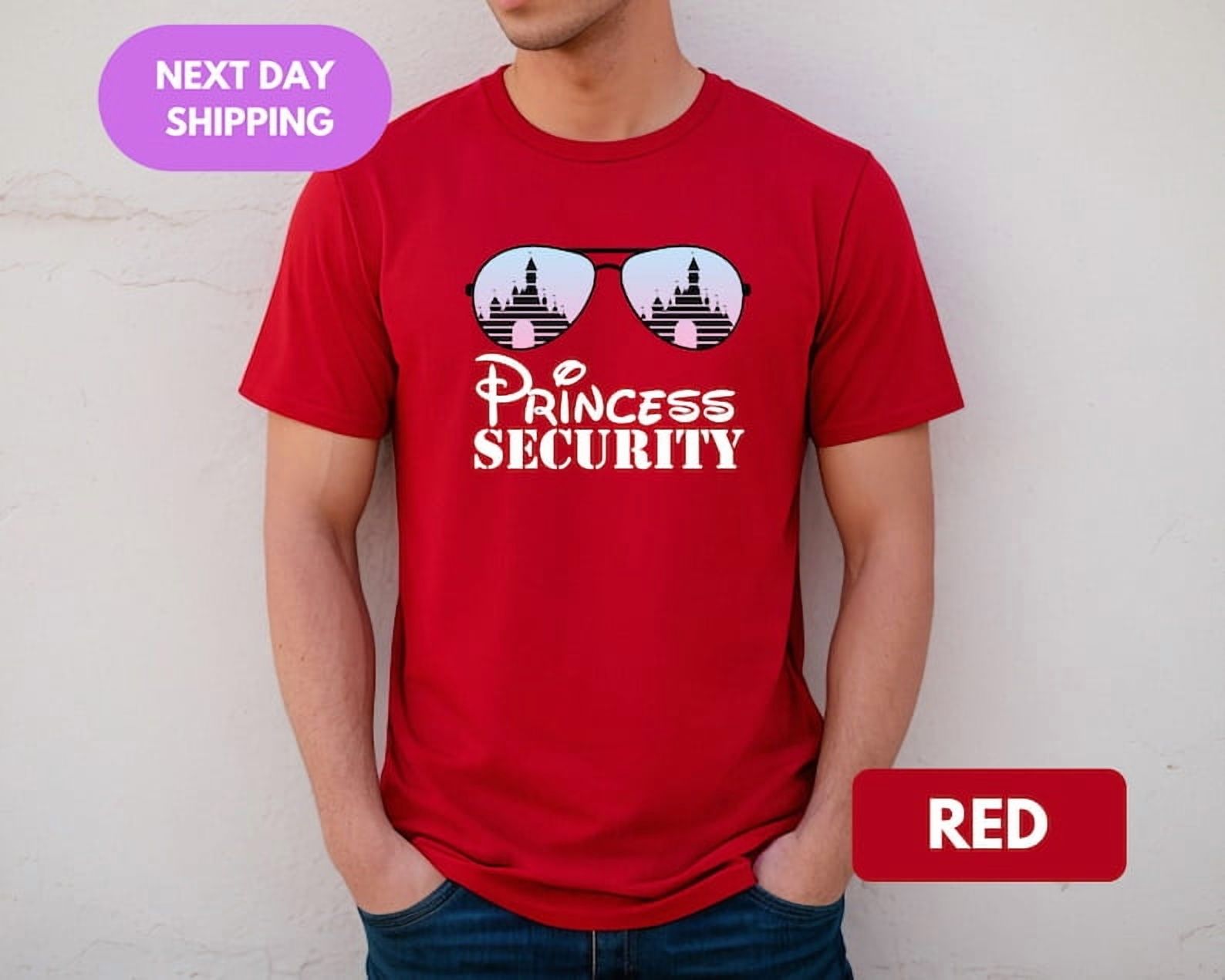 Disney Princess Security Shirts, Disney Princess T-shirt, New Dad ...