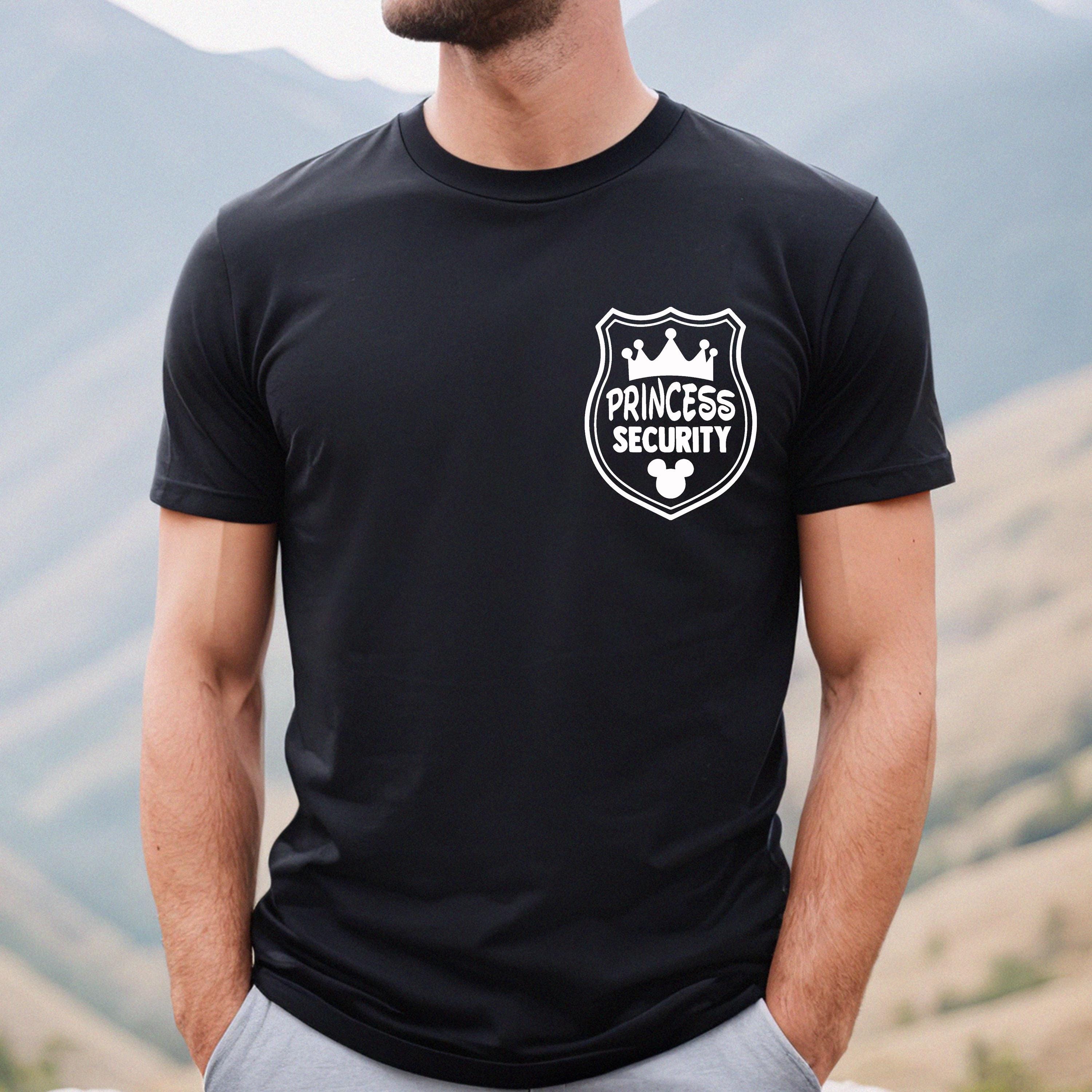 Disney Princess Security T-Shirt, Security Dad Shirt, Gift For Dad ...