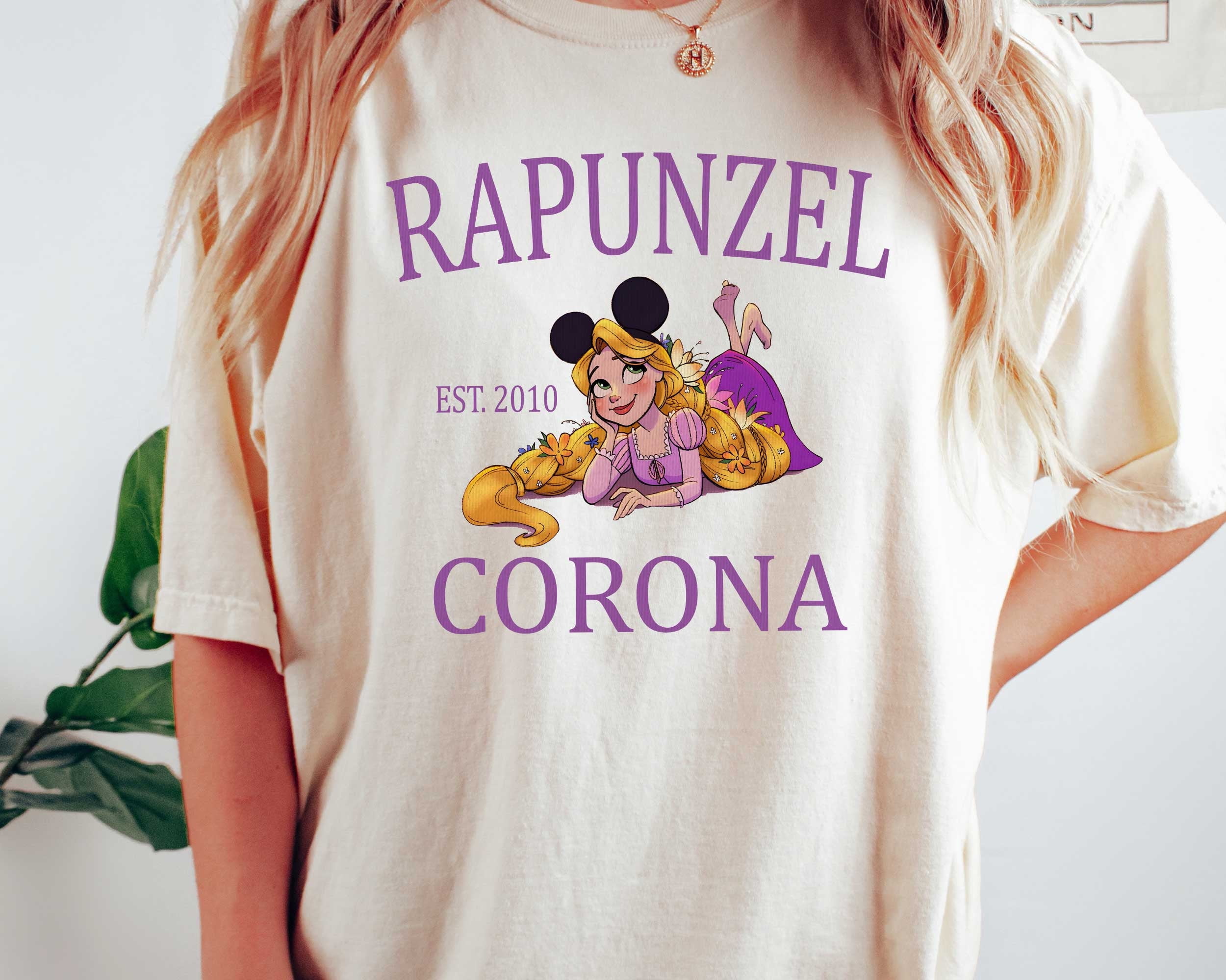 Disney Princess Shirt: Comfy Rapunzel-Inspired Tee with Charming ...
