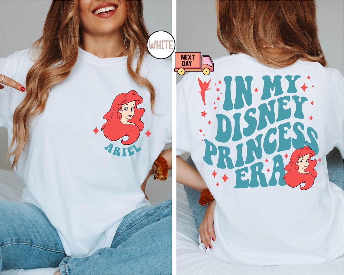 Disney Princess Shirt, In My Disney Princess Era Shirt, Disneyworld ...