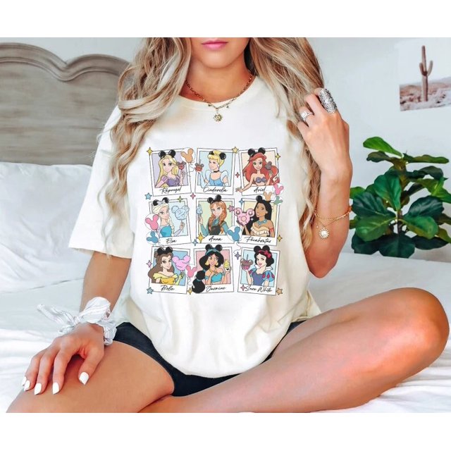 Disney Princess Shirt, WDW Princess Characters Shirt, Disney Balloon Shirt, Disney Girls Trip ...