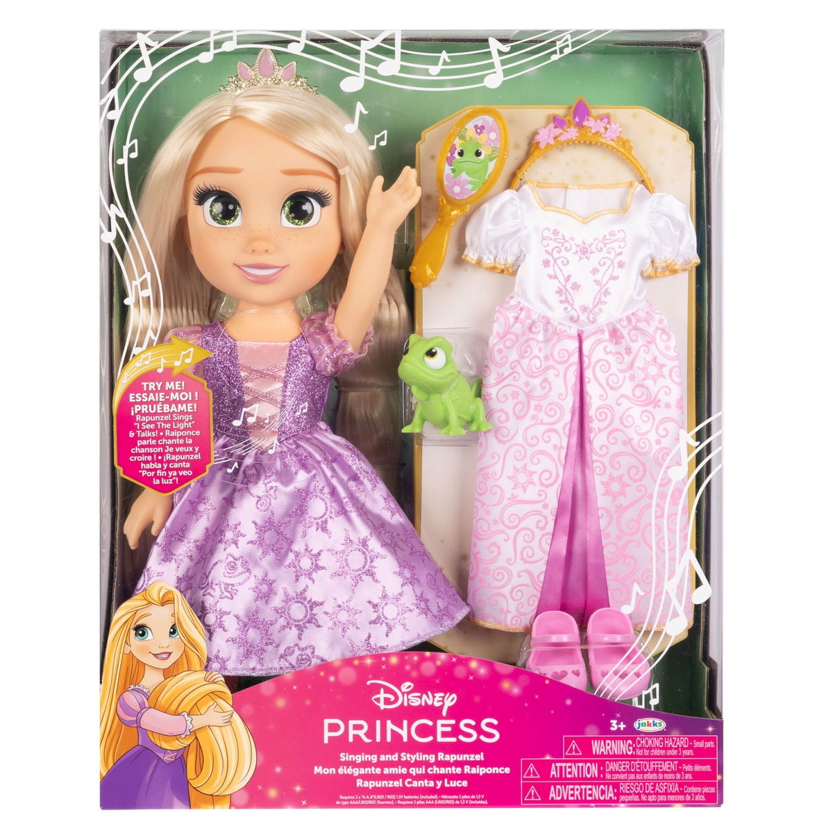 Disney Princess Singing and Styling Doll with Accessories - Rapunzel ...