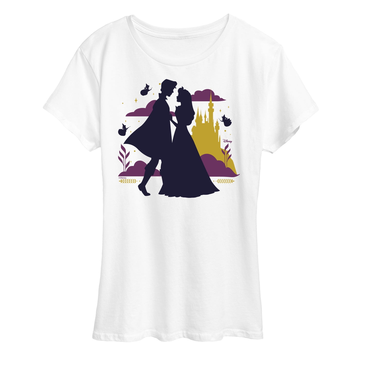 Disney Princess - Sleeping Beauty Aurora And Prince Philip Silhouettes ...