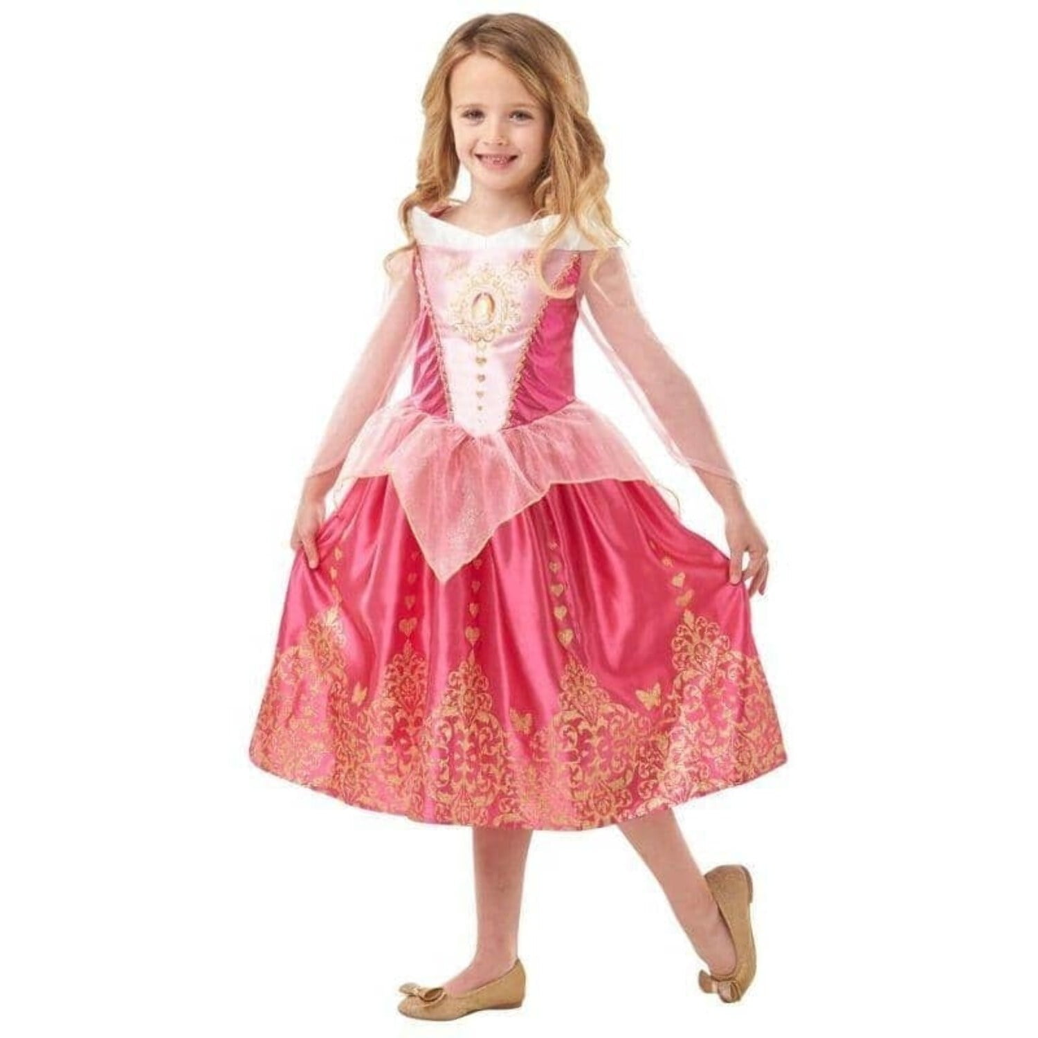 Disney Princess Sleeping Beauty “gem” Fancy Dress Costume Medium Female ...