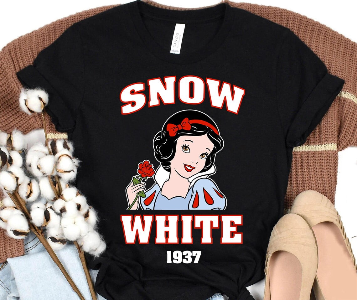 Disney Princess Snow White 1937 Collegiate Shirt, Matching Disneyland ...