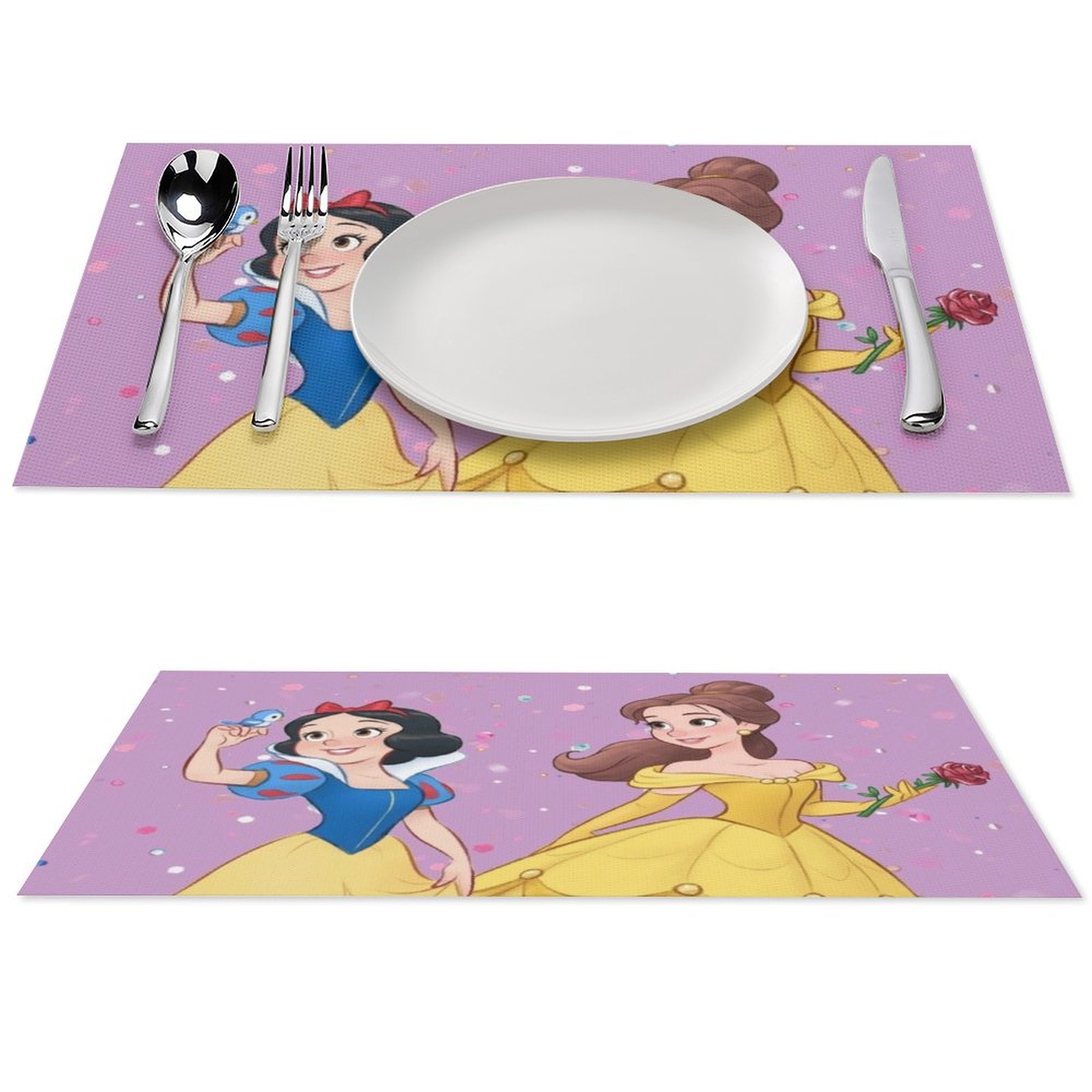 Disney Princess Snow White Cartoon placemats are suitable for indoor ...