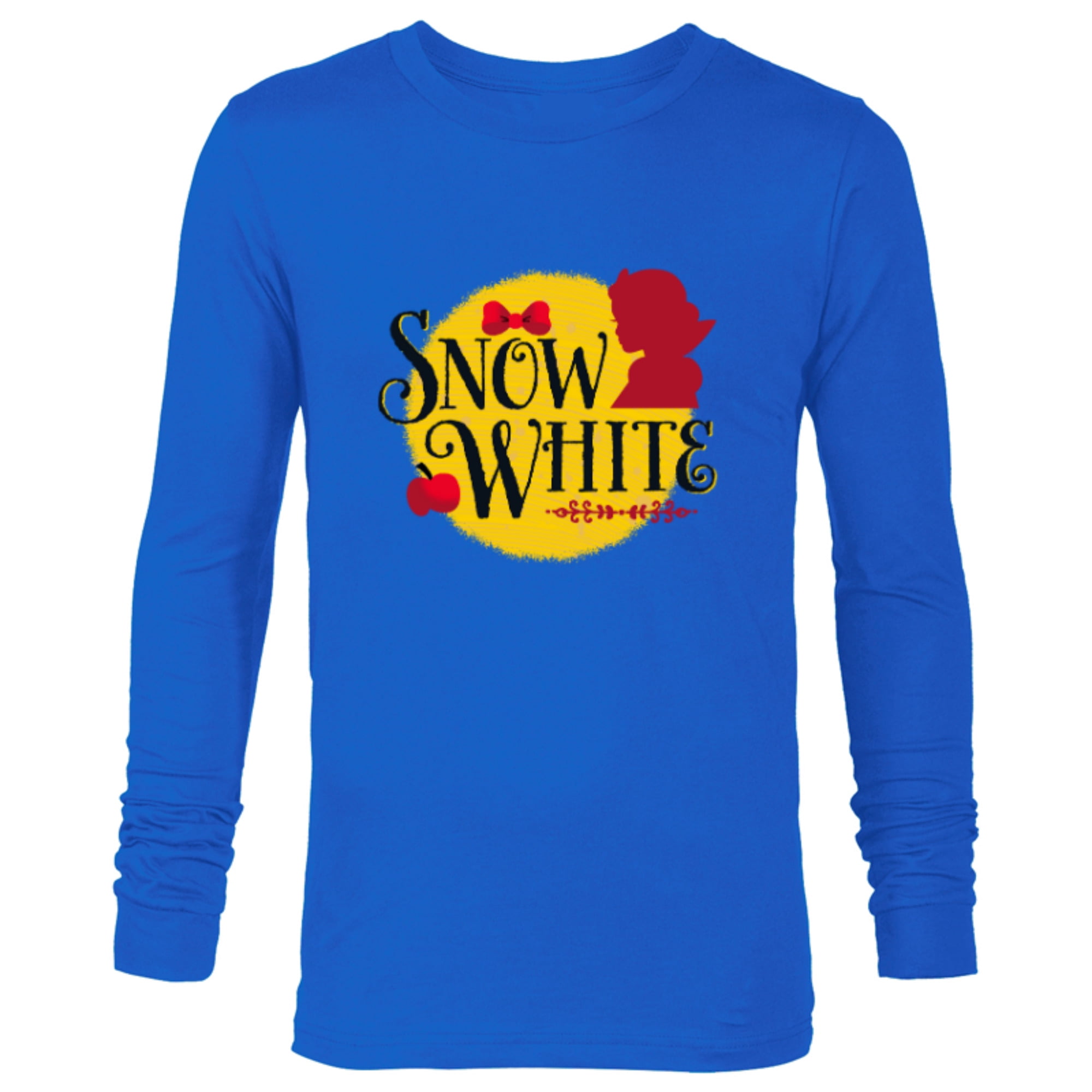 Disney Princess Snow White Name and Silhouette - Long Sleeve T-Shirt ...