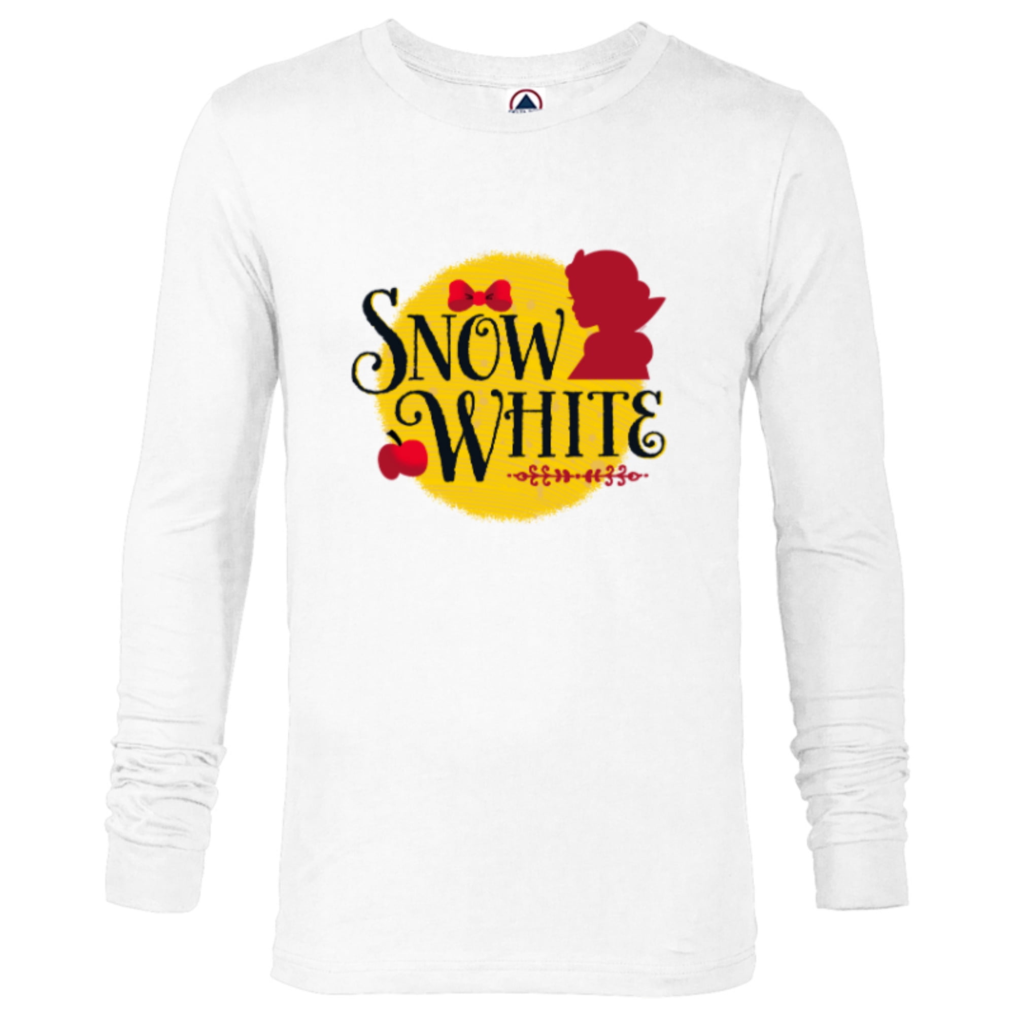 Disney Princess Snow White Name and Silhouette - Long Sleeve T-Shirt ...