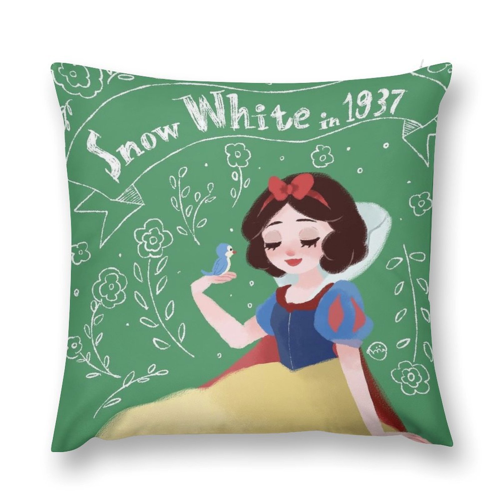 Disney Princess Snow White Pillowcase Cartoon Anime for Living Room ...