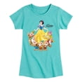 Disney Princess - Snow White Poster - Youth Girls Fitted Short Sleeve T ...