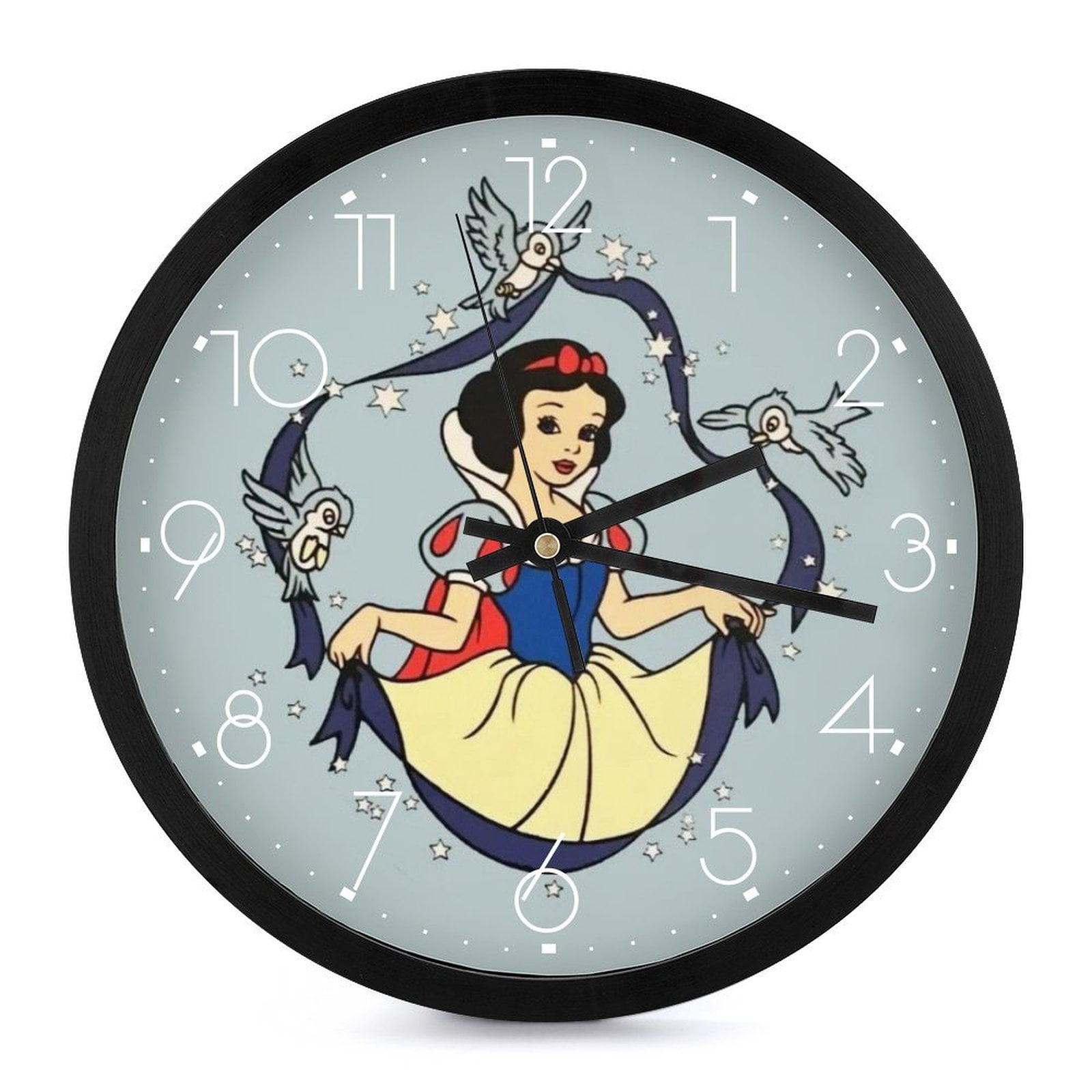 Disney Princess Snow White Round wall clocks battery operated ...