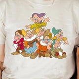 Disney Princess Snow White Shirt The Seven Dwarfs Group Fun T-shirt ...