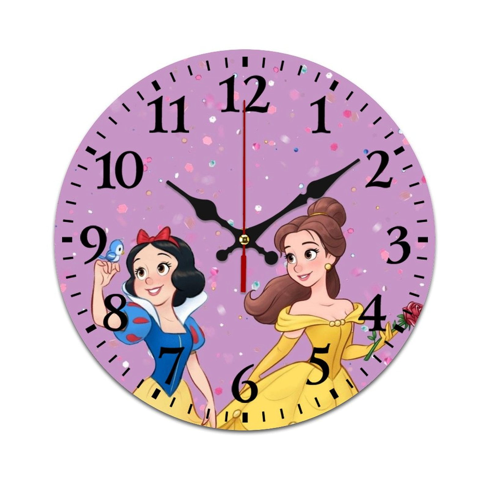 Disney Princess Snow White wall clocks battery operated decorative 30cm ...