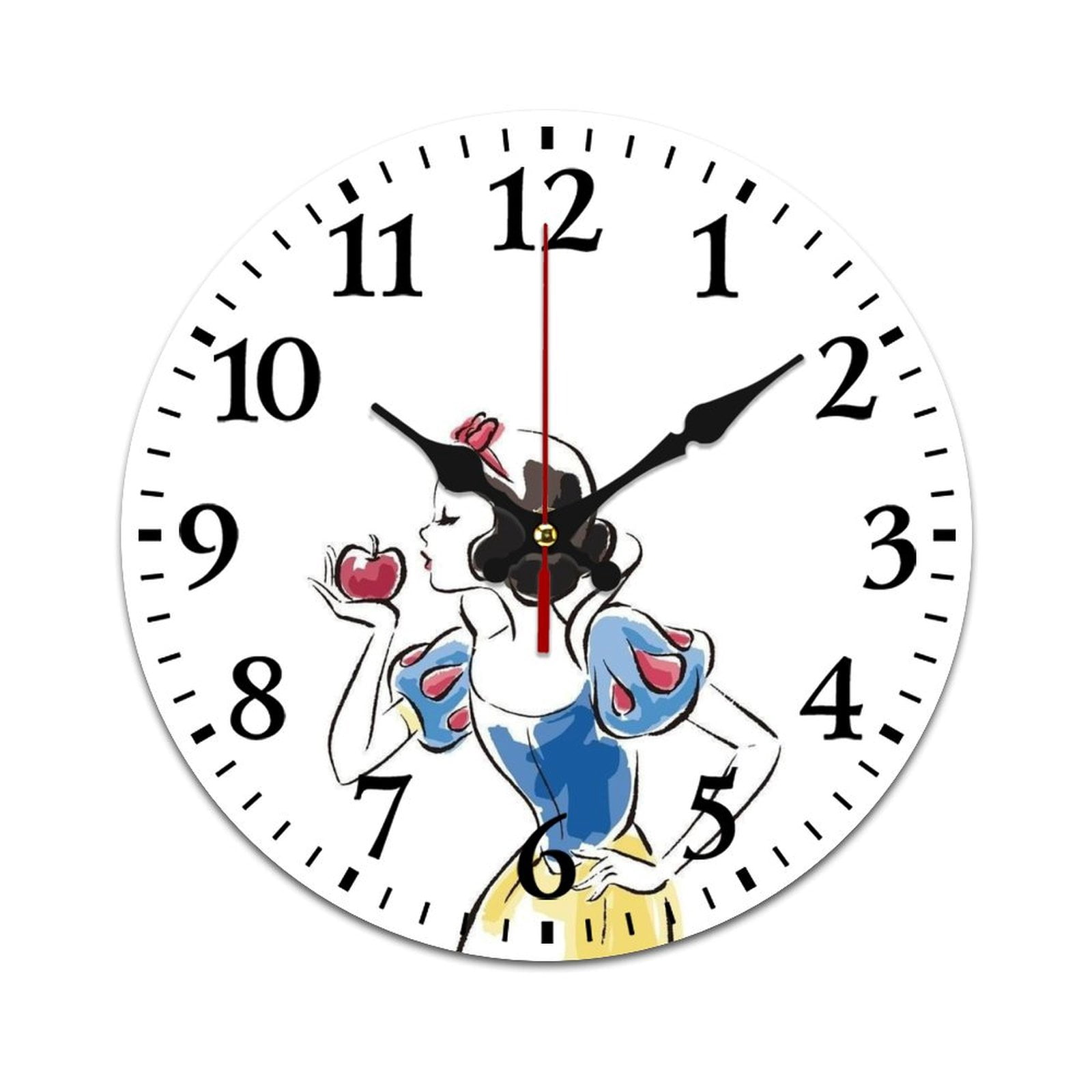Disney Princess Snow White wall clocks battery operated decorative 34cm ...
