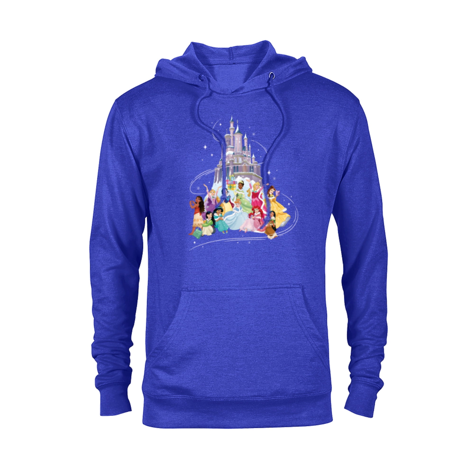 Disney Princess Sparkle Squad Christmas Holiday Castle - Pullover ...