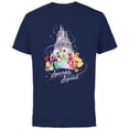 Disney Princess Sparkle Squad Winter Holiday Castle - Short Sleeve ...