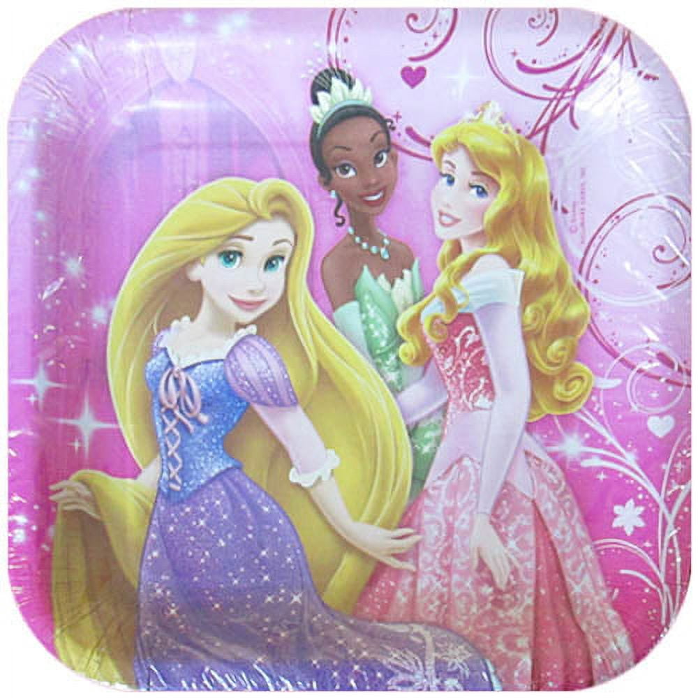 Disney Princess 'Sparkle and Shine' Small Paper Plates (8ct) - Walmart.com