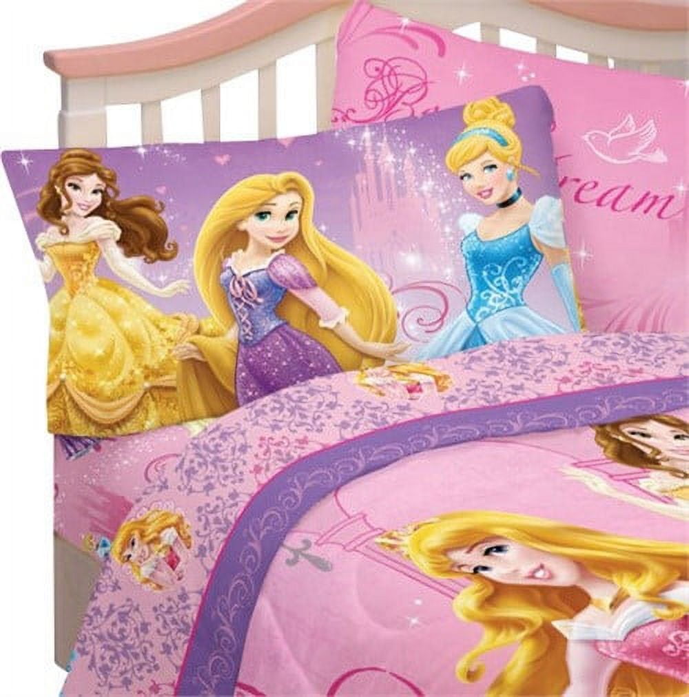 Disney Princess Sparkling Elegance Reversible Pillowcase - Walmart.com