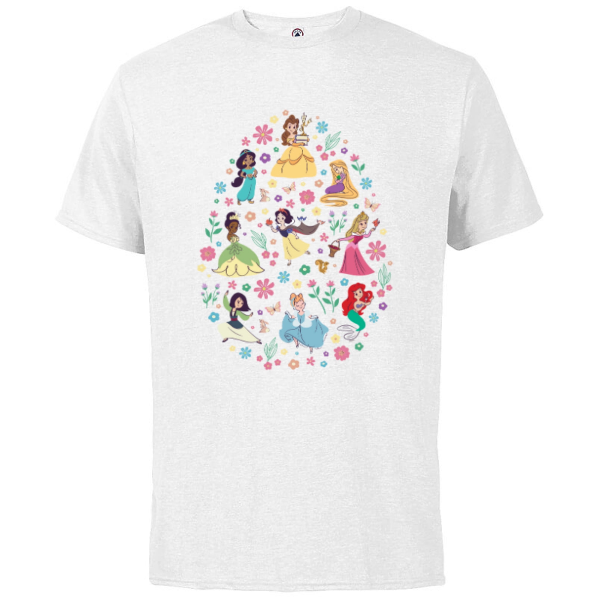 Disney Princess Spring Flower Filled Easter Egg - Short Sleeve Cotton T ...
