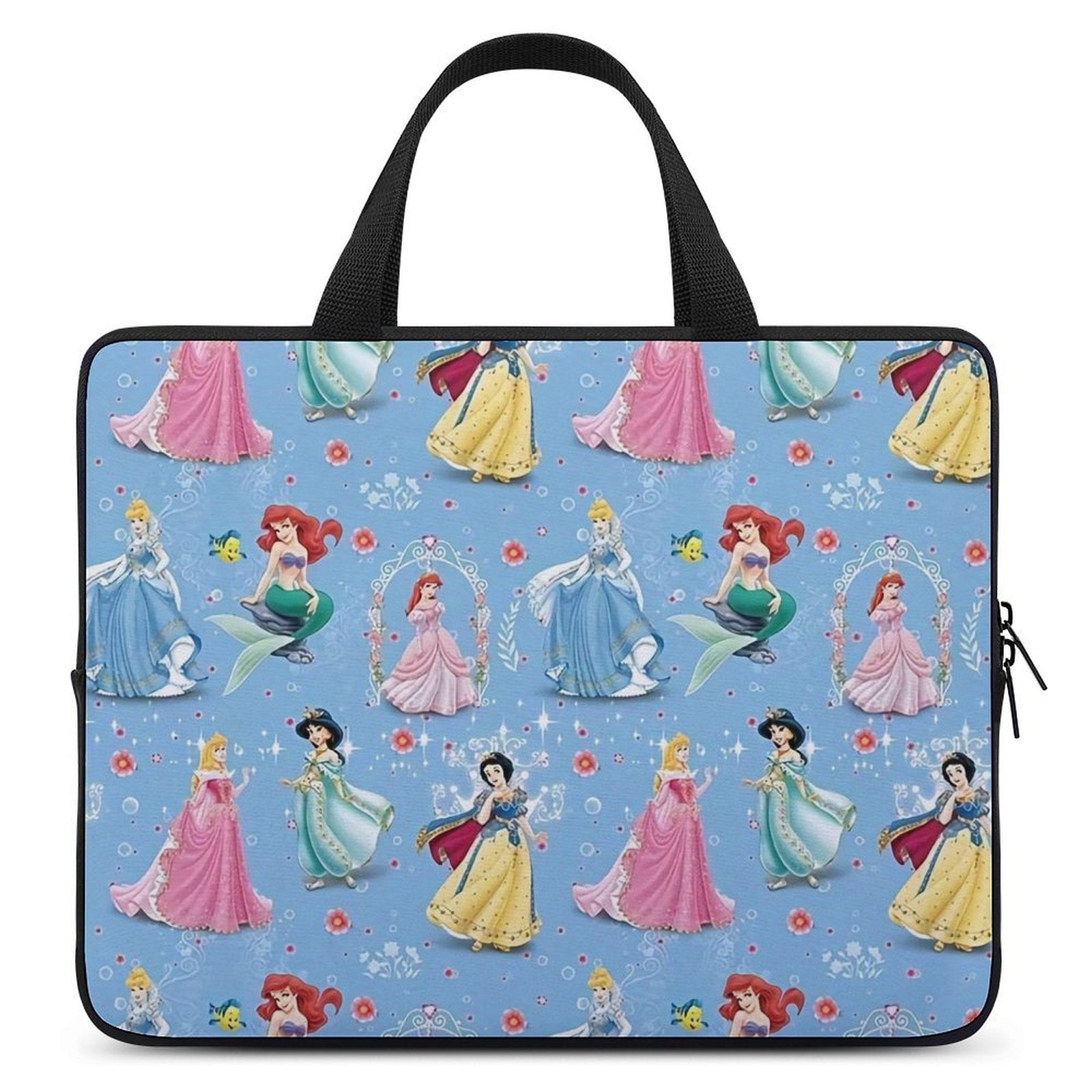 Disney&Princess Squad Belle Ariel Snow White Laptop Bag,Laptop Bag for ...