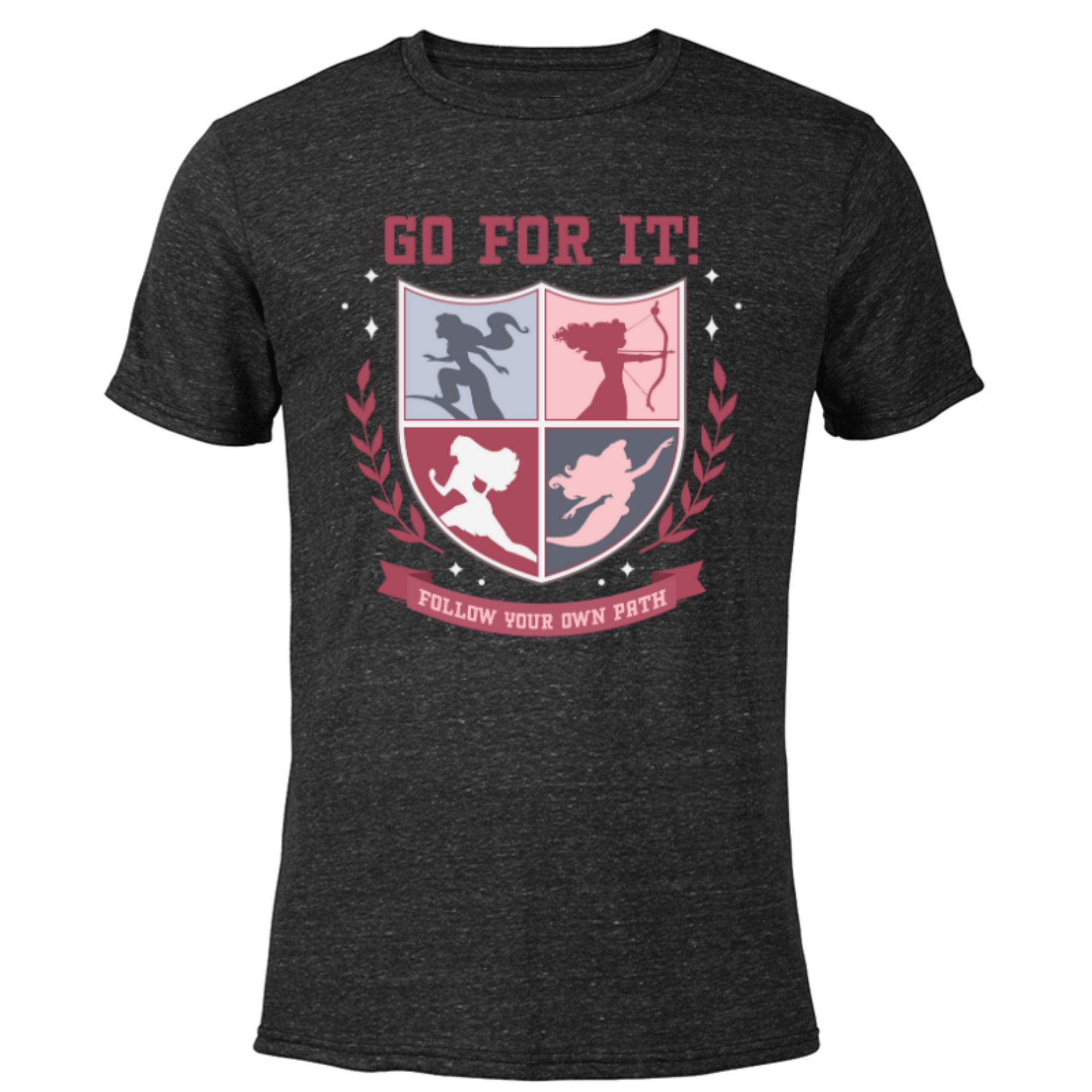 Disney Princess Squad Crest Go for It Follow Your Own Path - Short ...