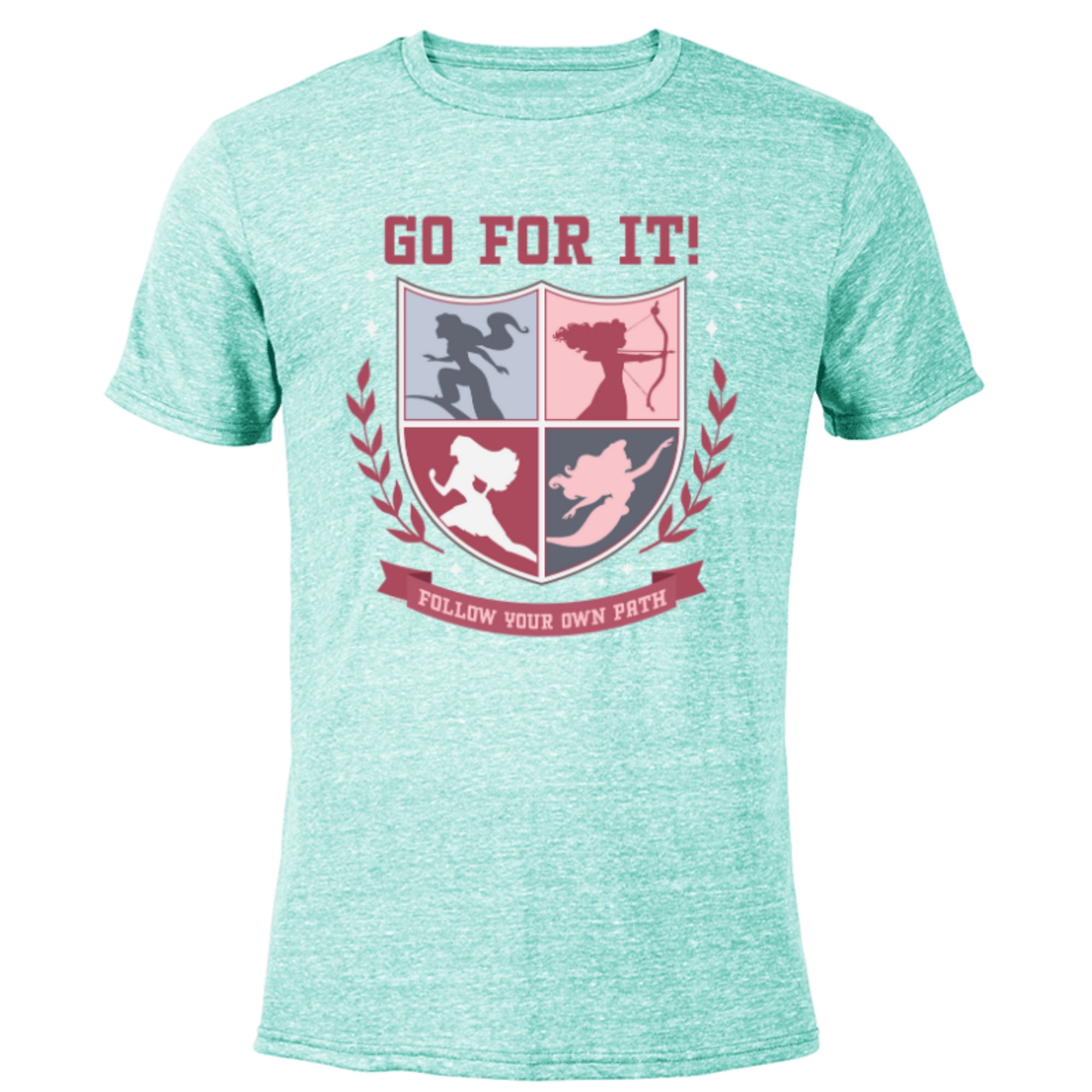 Disney Princess Squad Crest Go for It Follow Your Own Path - Short ...