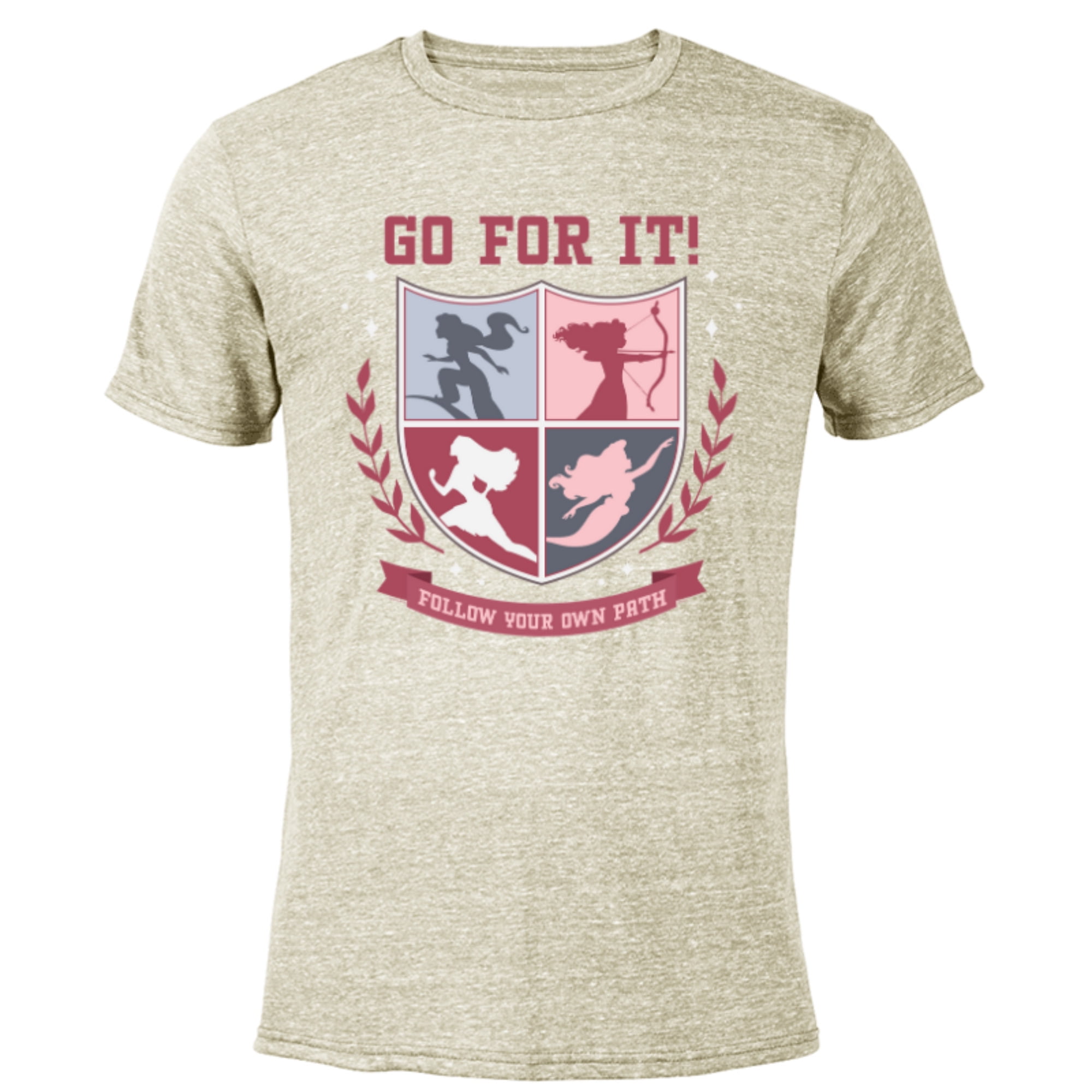 Disney Princess Squad Crest Go for It Follow Your Own Path - Short ...