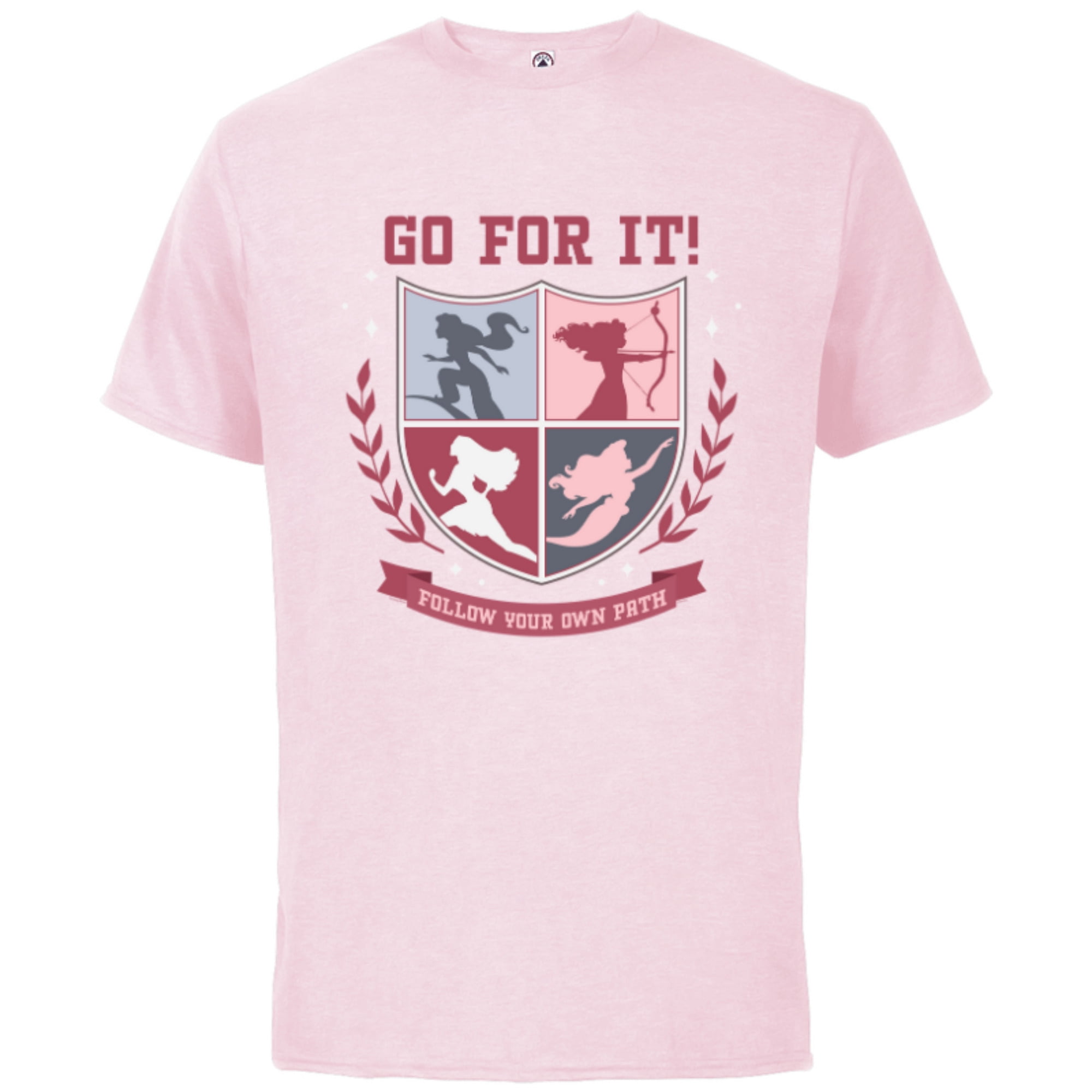 Disney Princess Squad Crest Go for It Follow Your Own Path - Short ...