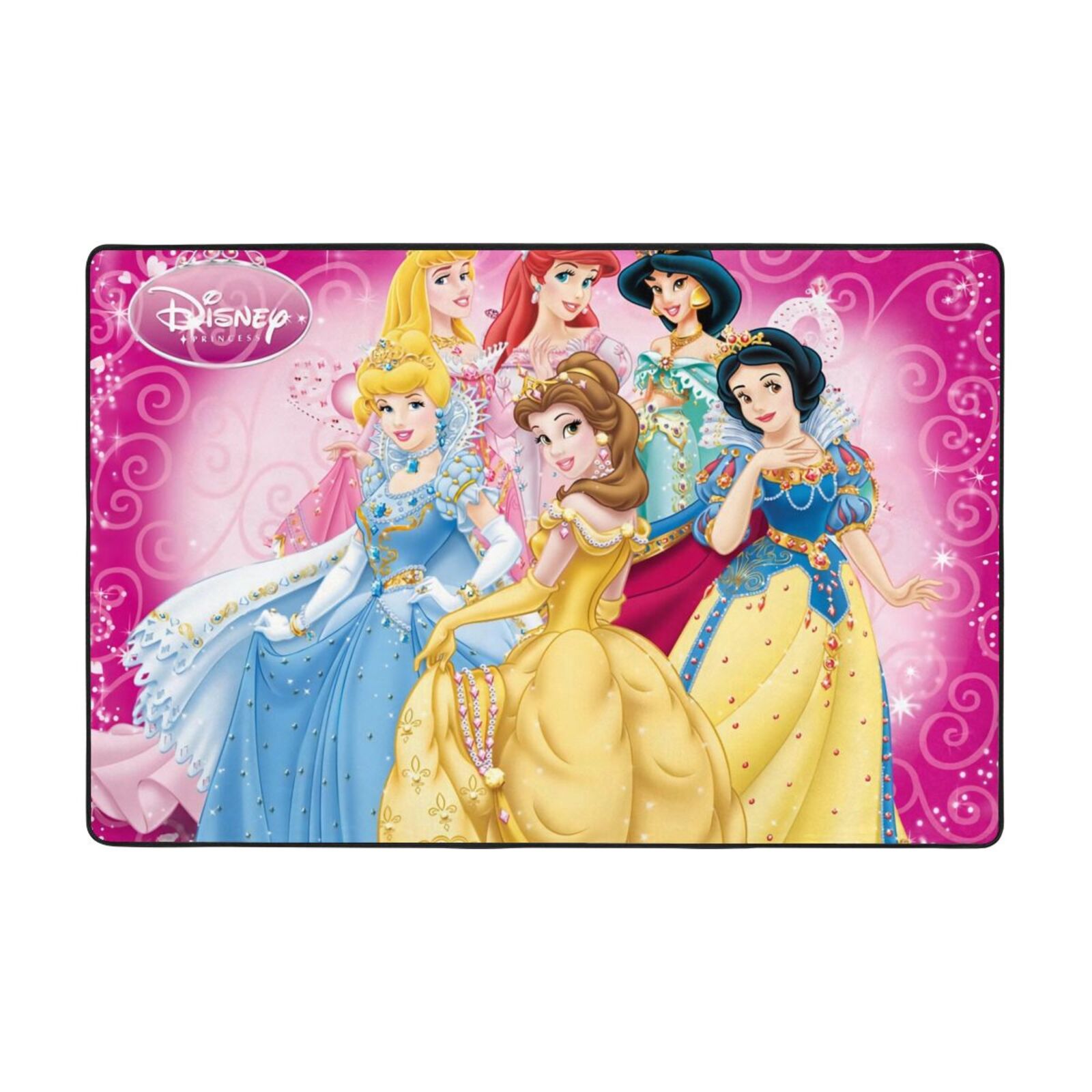 Disney Princess Squad Gamer Rug Room Non-Slip Gaming Rug Cool Graffiti ...