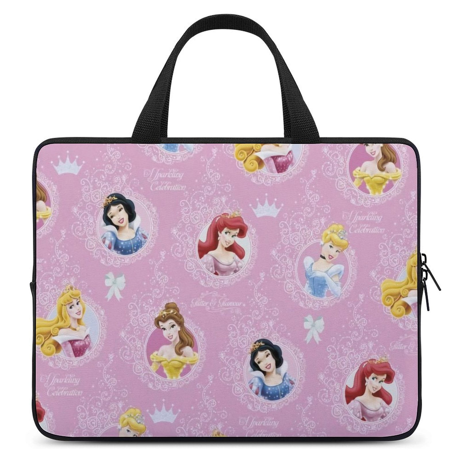 Disney&Princess Squad Group Belle Ariel Snow White Laptop Bag,12 13 15 ...