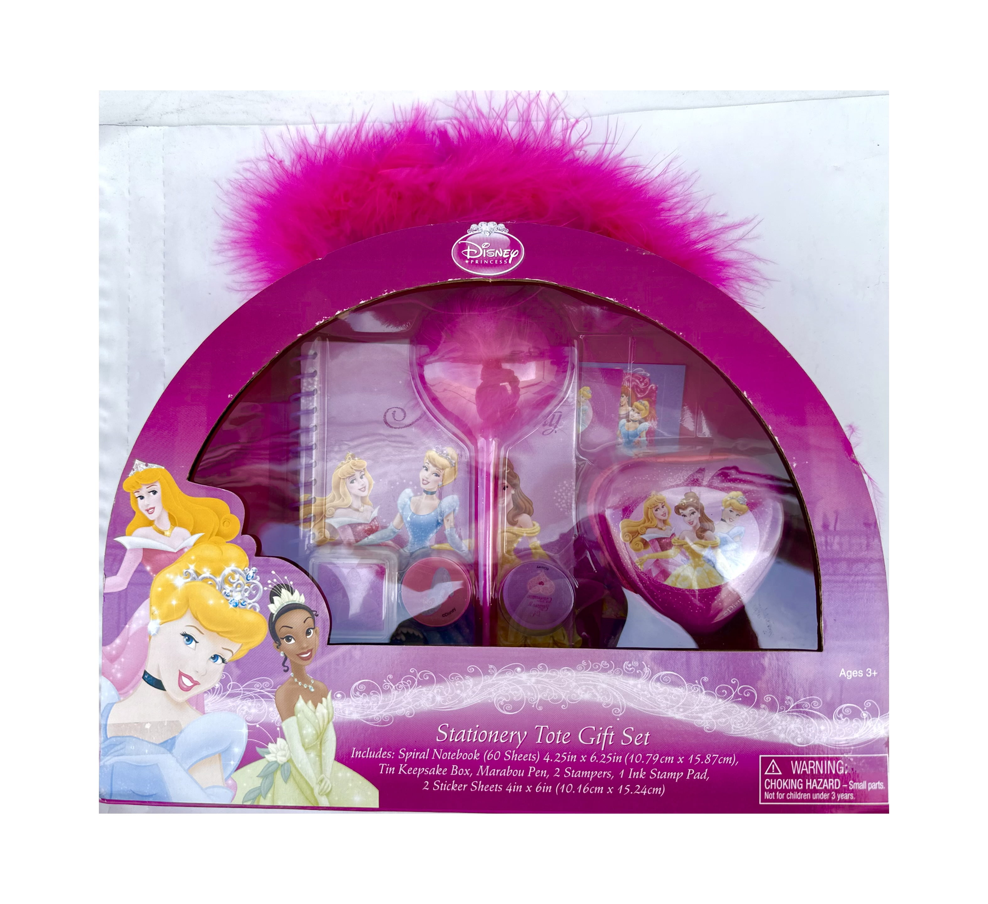 Disney Princess Stationery Tote Gift Set (6 Items) - Walmart.com