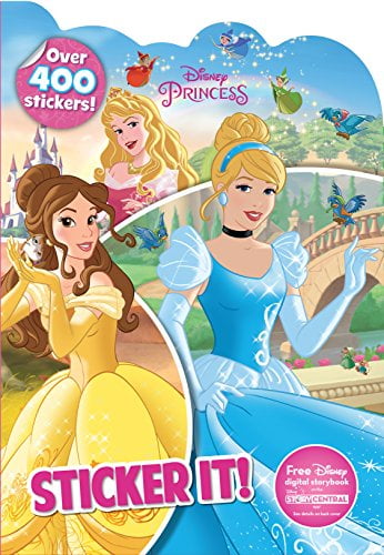 Pre-Owned Disney Princess Sticker It!: Over 400 Stickers! (Sticker It ...