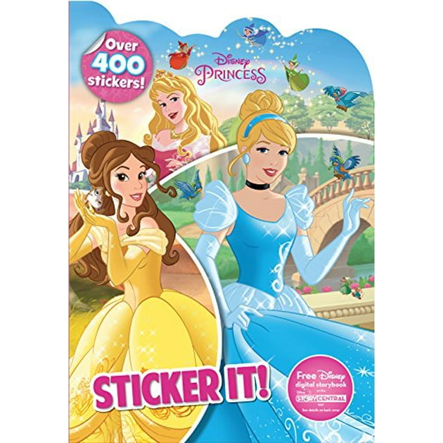 Pre-Owned Disney Princess Sticker It!: Over 400 Stickers! (Sticker It ...